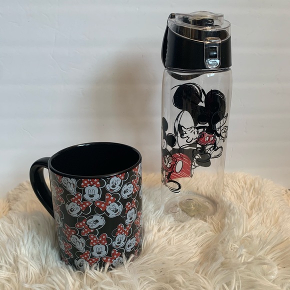 Disney | Kitchen | Disney Mickey Mouse Zac Tumbler And Minnie Mug ...